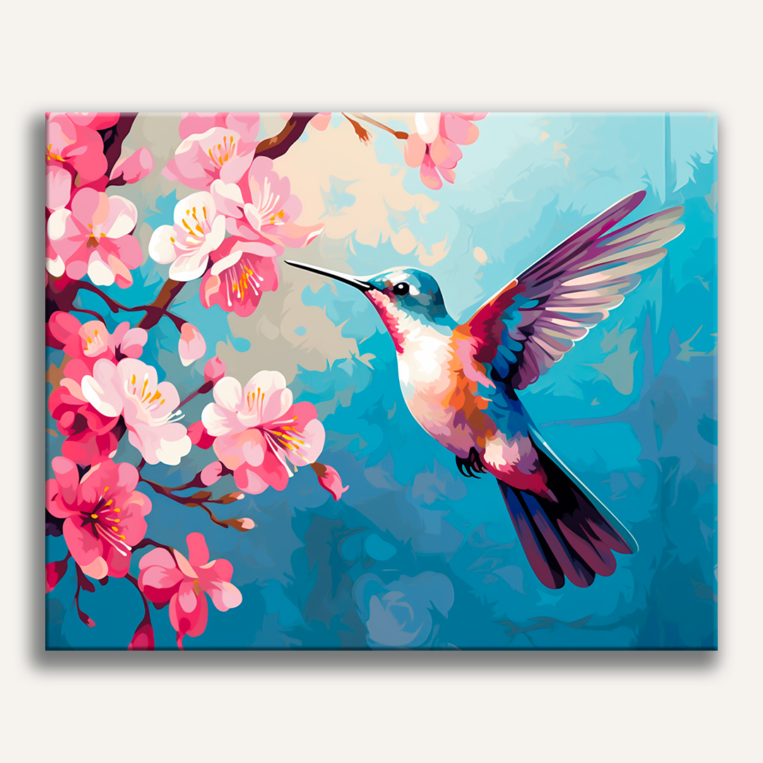 Feeding Hummingbird – Australia Paint By Numbers