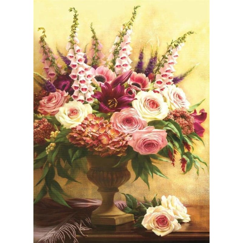 Flower Diy Paint By Numbers Kits VM92794 – Australia Paint By Numbers