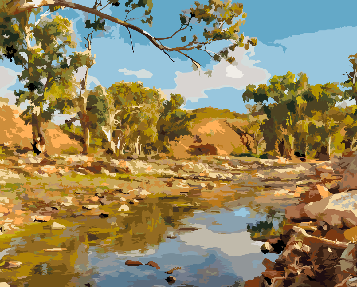 Outback XI – Australia Paint By Numbers