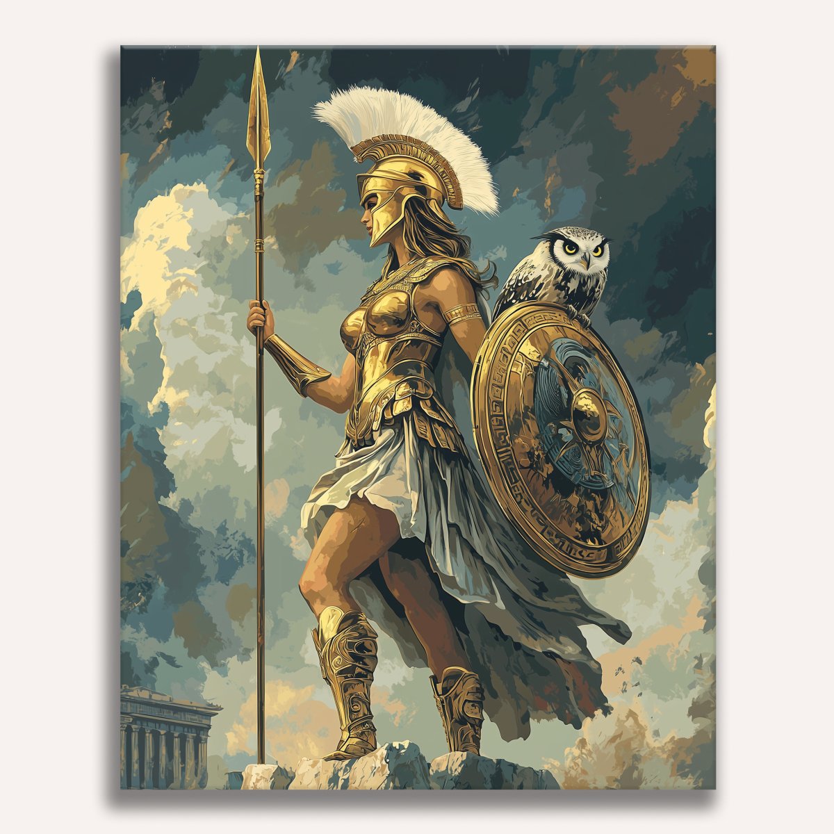 Goddess Athena – Australia Paint By Numbers