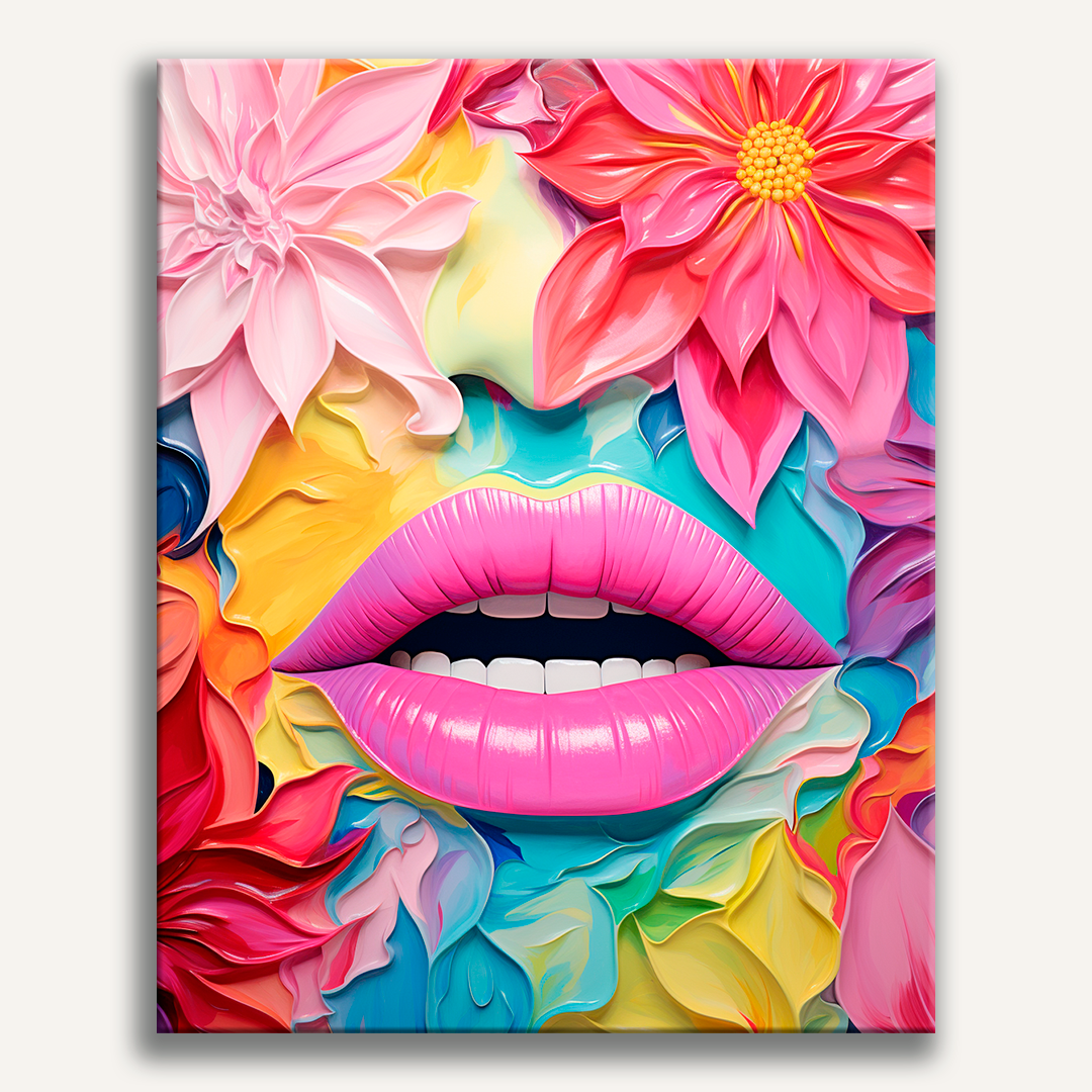 Pop Art Lips – Australia Paint By Numbers