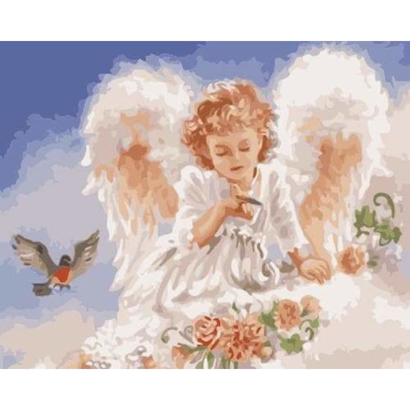 Angel Paint by Numbers Kits DIY ZXB617 – Australia Paint By Numbers