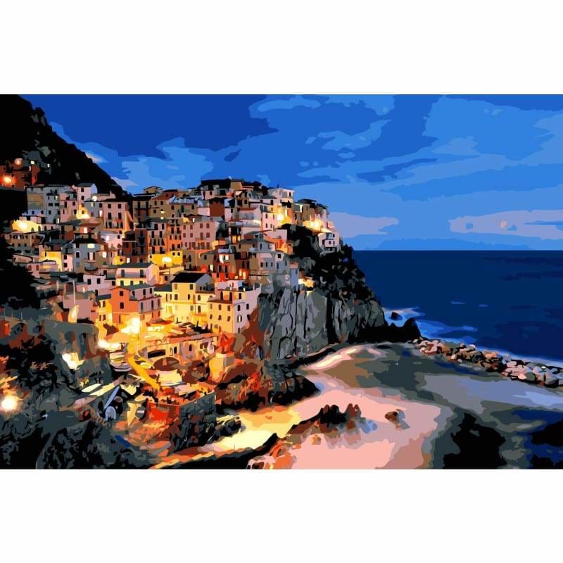 Landscape Town Diy Paint By Numbers Kits SY-4050-023 ZXZ-102 ...
