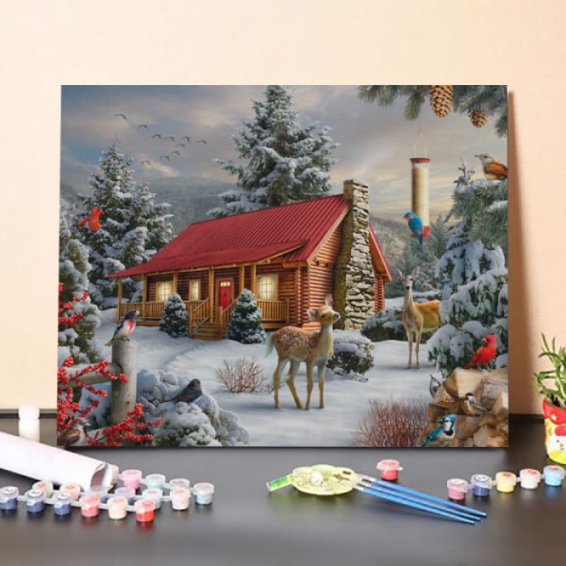 New Friends – Paint By Numbers Kit – Australia Paint By Numbers