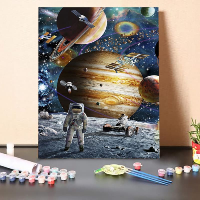 Paint by Numbers Kit-Planet Landing – Australia Paint By Numbers