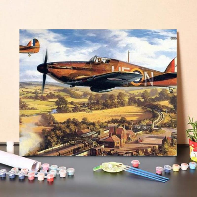 Paint By NumbersKit Aircraft Vintage – Australia Paint By Numbers